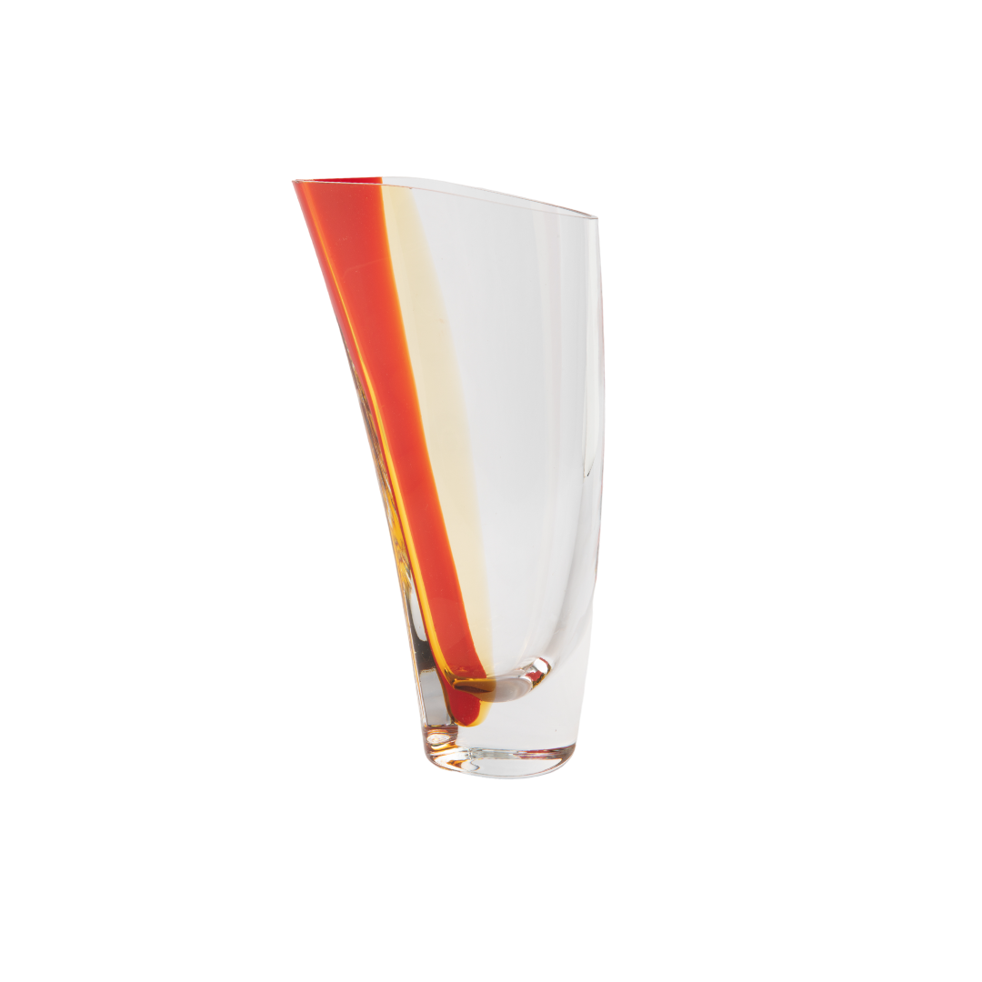 KROSNO – Red and Orange Vase Large 34cm – Lavish'd SA