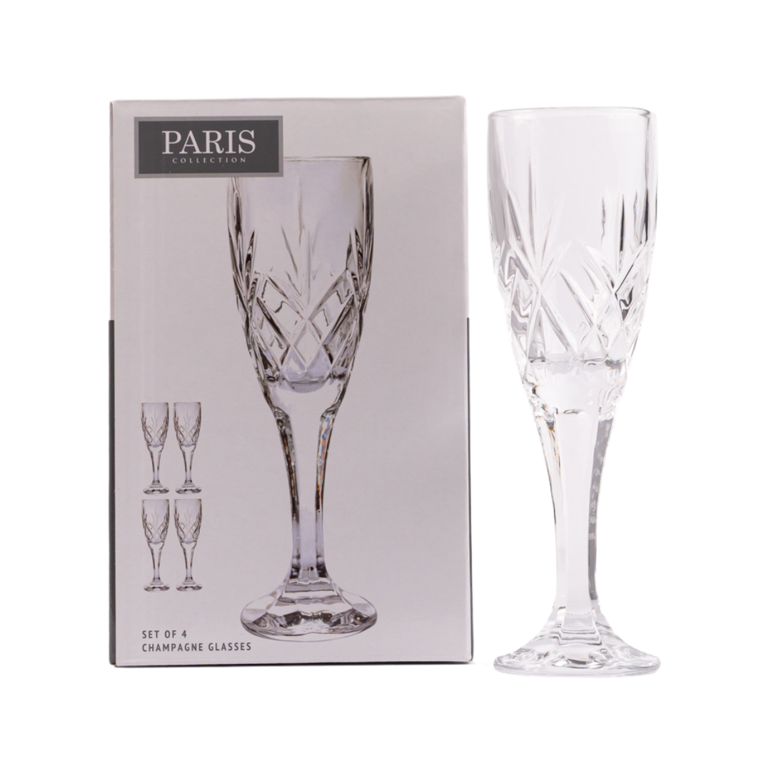 PARIS – Champagne Glass Set of 4 – Lavish'd SA